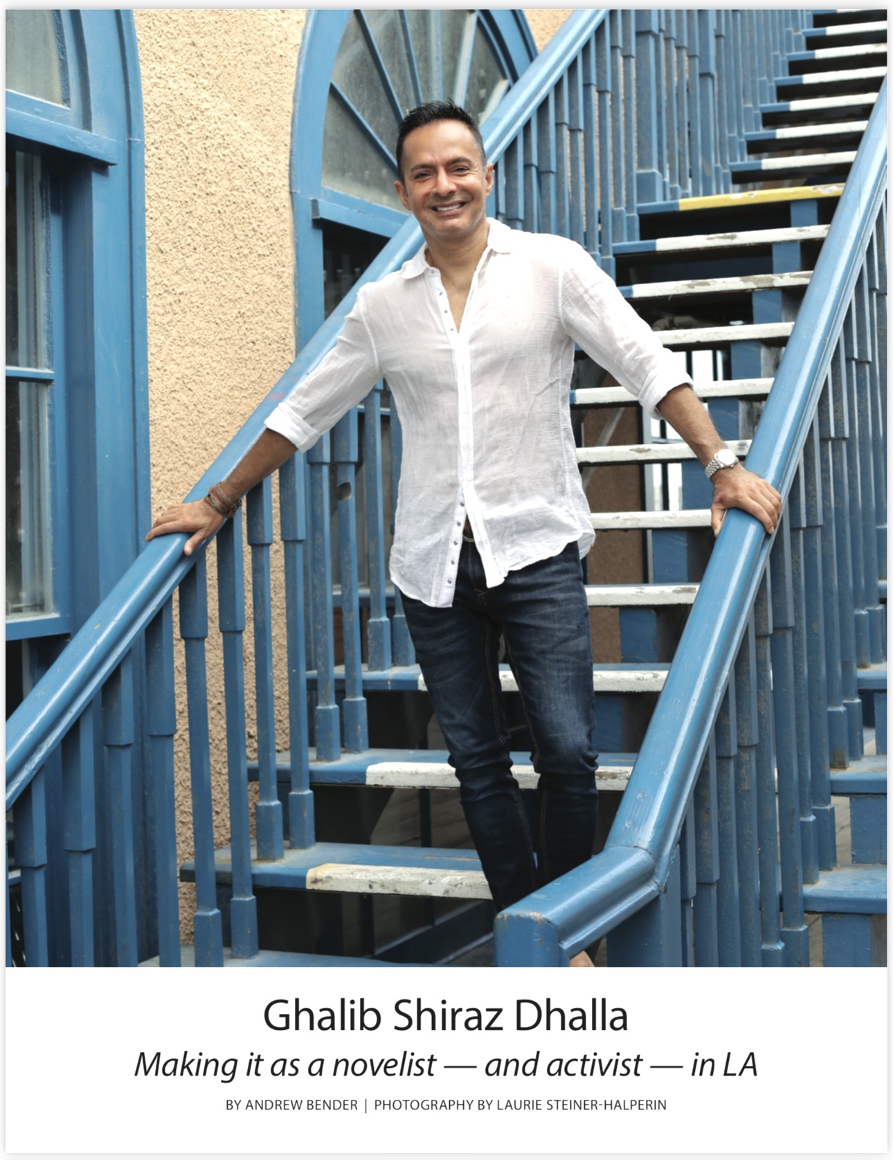 Ghalib featured in the Santa Monica Spotlight Magazine – Ghalib Shiraz ...